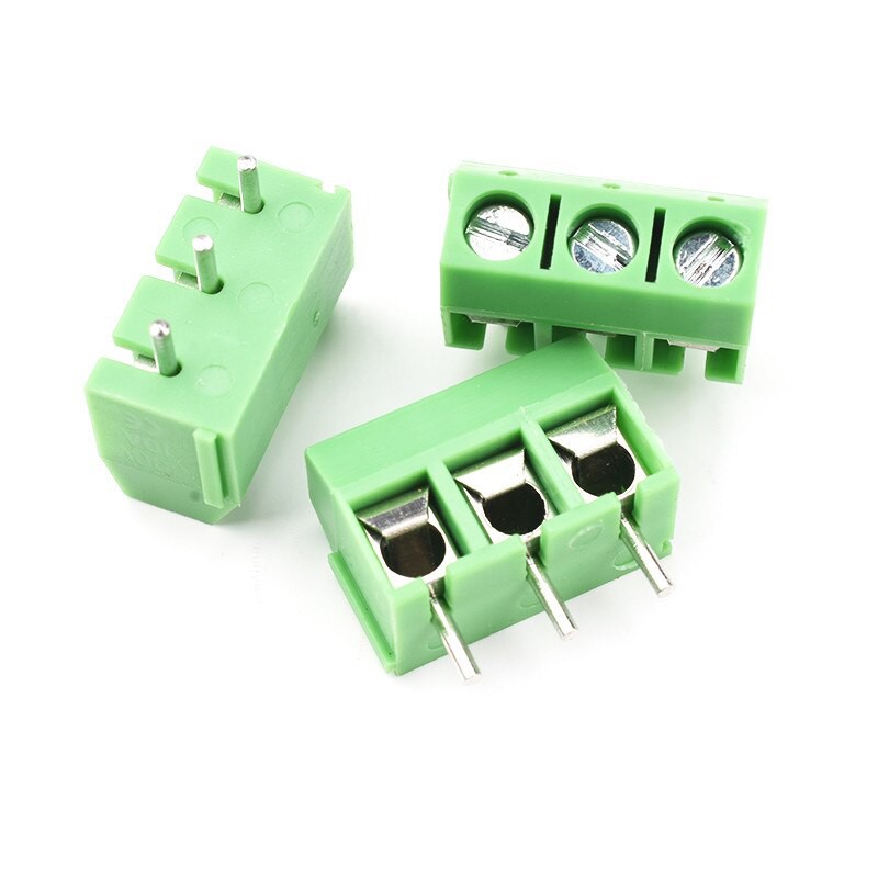 Circuitrocks Screw Terminal Block Connector 3p 2p Plug-In 5.08mm Pitch ...
