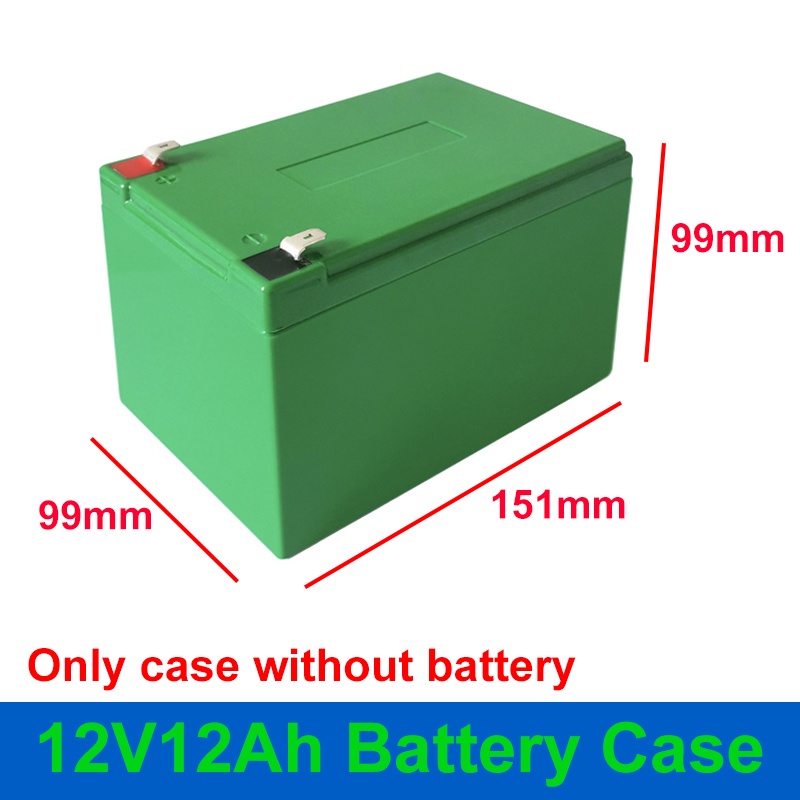 12V12Ah Battery Case Replace Lead Acid for Lithium LiFePO4 12.8V 12V ...