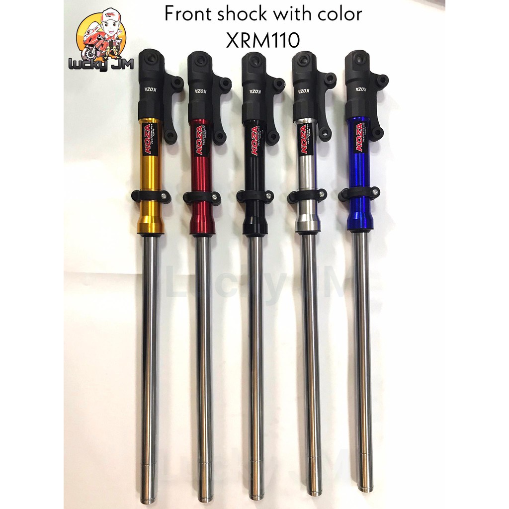 FRONT SHOCK WITH COLOR XRM110 | Shopee Philippines