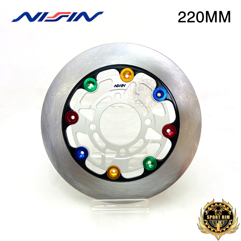 Nissin Floating 220mm Front Disc Brake Disk Honda Click Mio i 125 ...