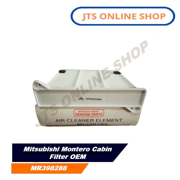 Mitsubishi Montero Cabin filter Filter OEM MR398288 | Shopee Philippines