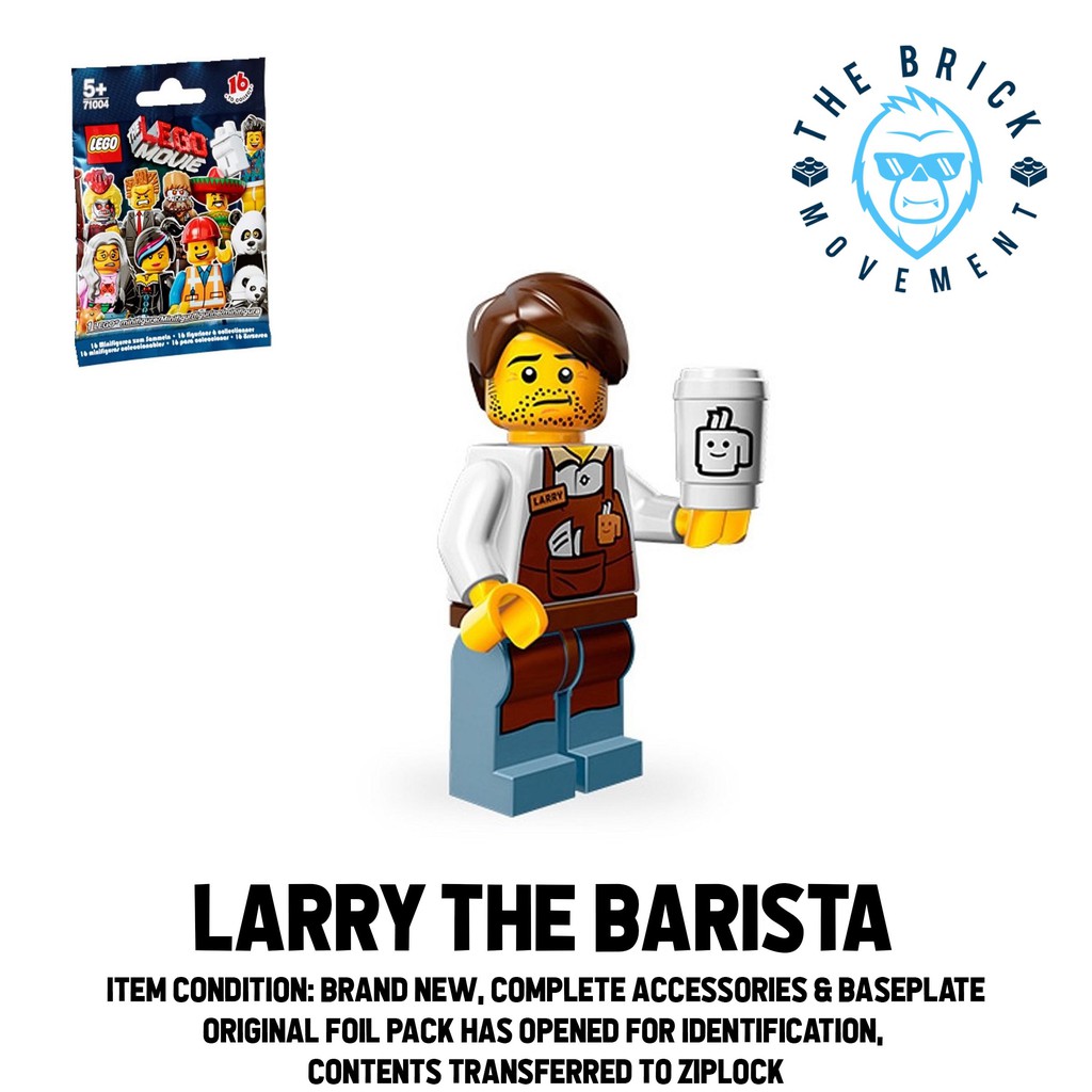 LEGO® Collectible Minifigure Series THE LEGO® MOVIE: Larry the Barista ...
