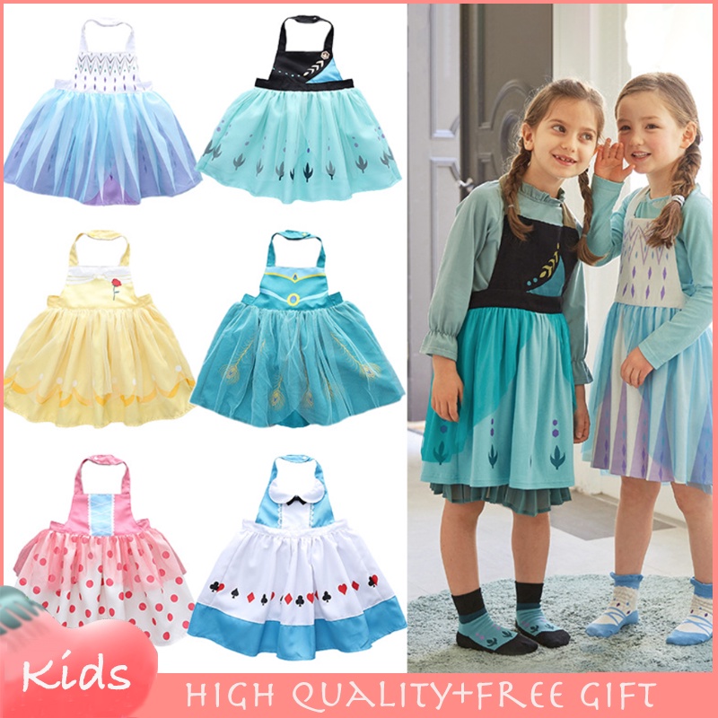 Disney Princess Apron For Kids Alice in Wonderland Sophia The First ...