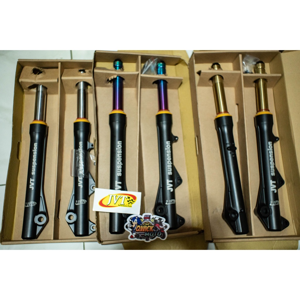 JVT FRONT SUSPENSION ADJUSTABLE PRELOAD FOR HONDA CLICK and BEAT NO T ...