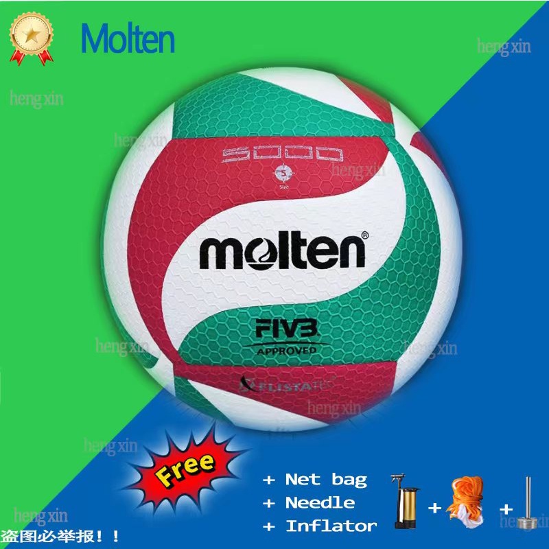 Molten V5M5000 V5M4500 V5M6000 Volleyball Ball Official Size 5 ...