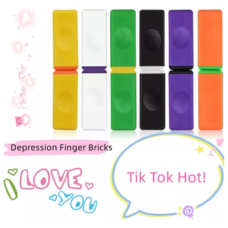 2022 New Magnets Toy Handheld Gyro TIKTOC Hot Sale Worry Bricks Magic ...