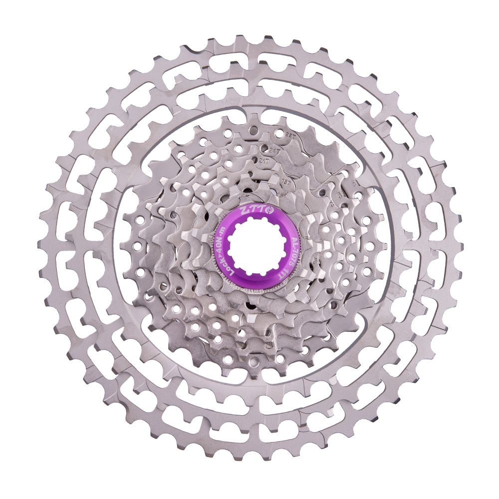 ZTTO MTB Cogs 10 Speed 11-46T SLR 2 Bike Cassette Flywheel Freewheel HG ...