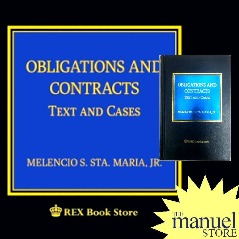 Sta. Maria (2017/2025) - Obligations and Contracts - Text and Cases ...