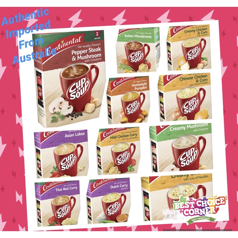 Continental Soup 2 pck | Shopee Philippines