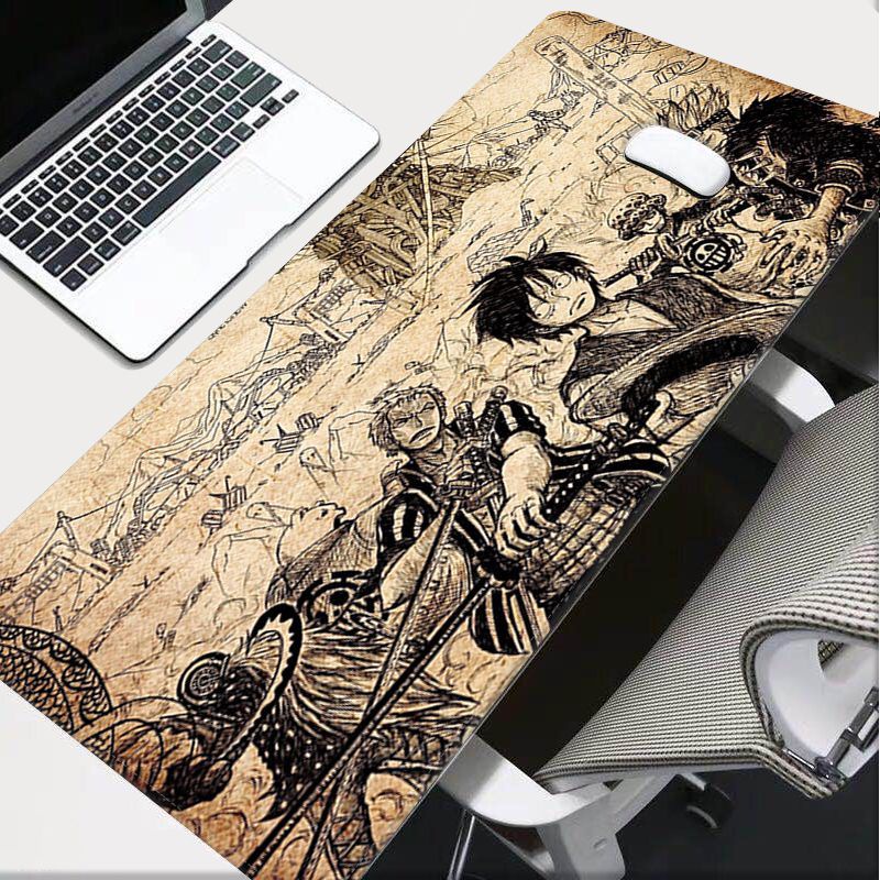 BANDAI One Piece Luffy Japan Anime Lockedge Office Computer Desk Mat ...