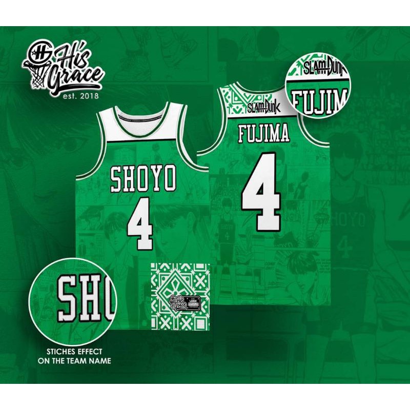 SLUMDUNK SHOYO FUJIMA HG JERSEY | Shopee Philippines