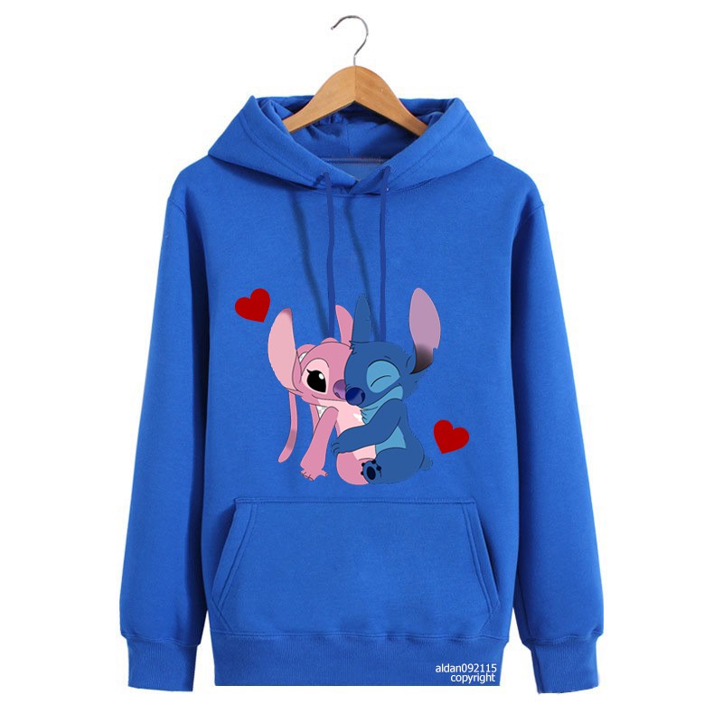 SWEET COUPLE STITCH AND ANGEL HOODIE JACKET FOR MEN AND WOMEN HIGH ...