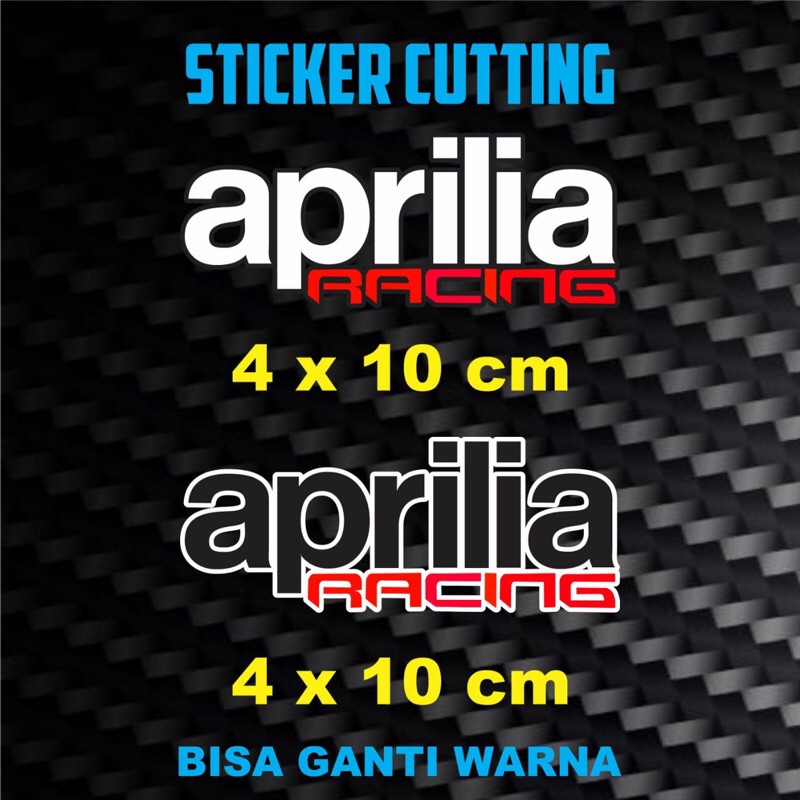 Helmet Sticker - Aprilia racing Sticker | Shopee Philippines