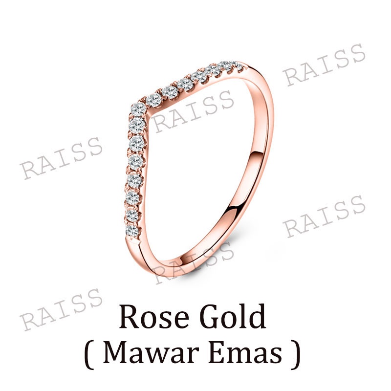 Tala by Kyla Soljiwan Inspired Promise Ring Fuji Ring V Shape Titanium ...