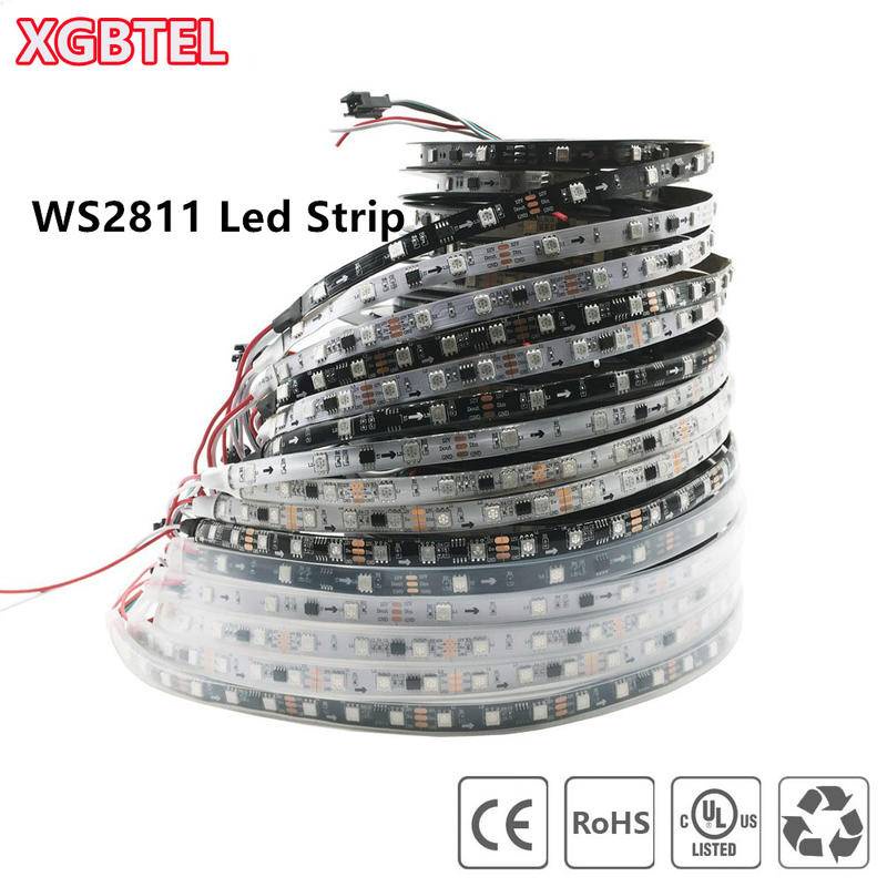 WS2811 LED Strip Addressable Smart RGB Led Light DC12V WS2811IC ...