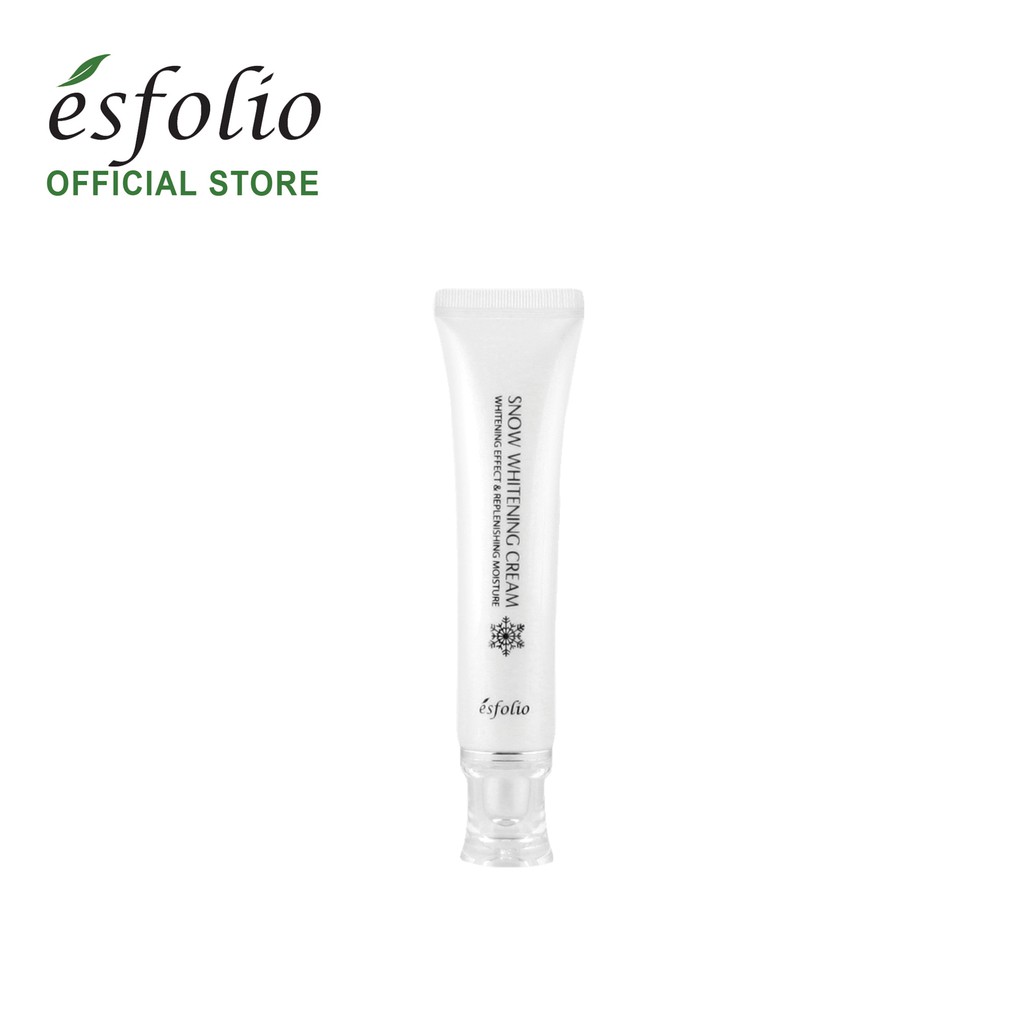 Esfolio Snow Whitening Cream 30ml OLD PACKAGING | Shopee Philippines
