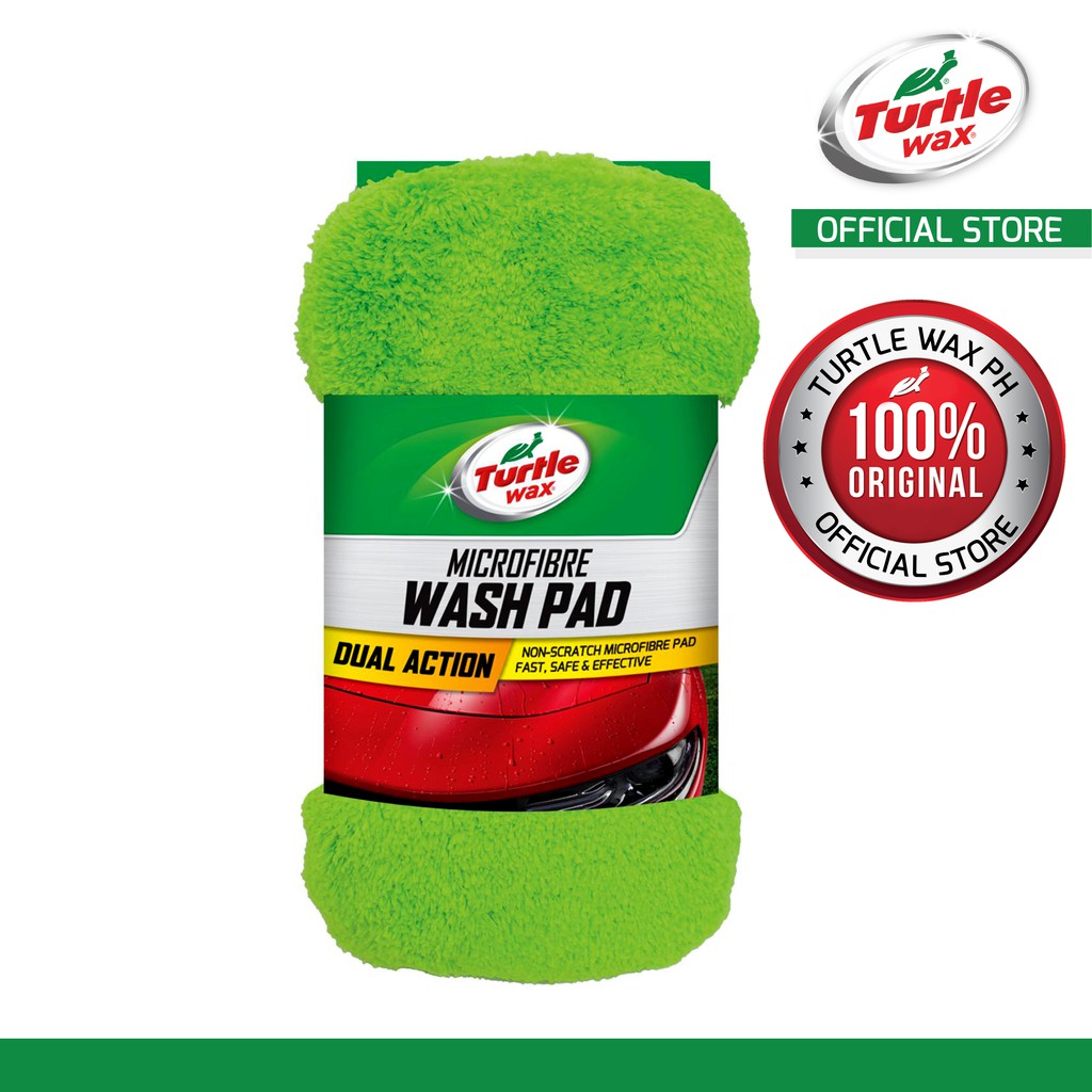 Turtle Wax Microfiber Wash Pad Dual Action TWA115 | Shopee Philippines