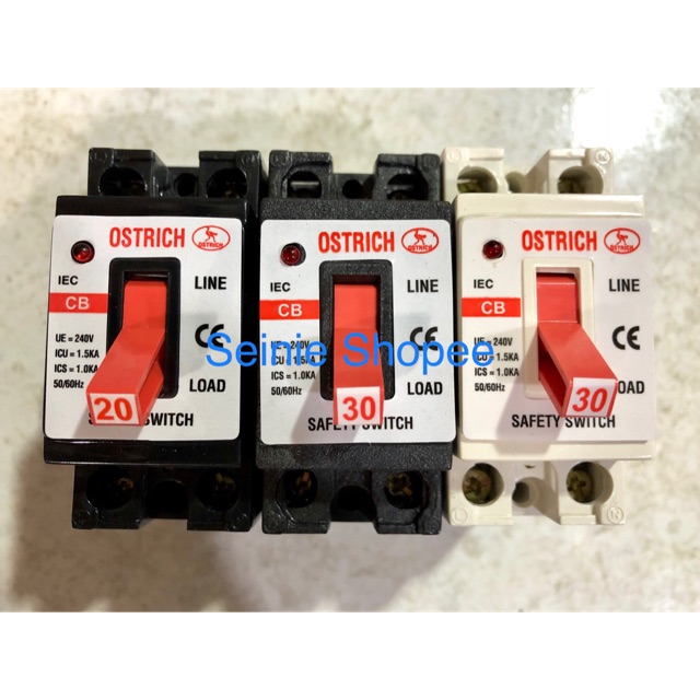 CB 20A (30A) with cheap indicator light | Shopee Philippines