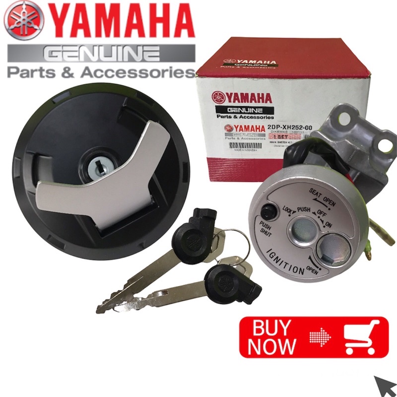 YAMAHA NMAX N-MAX V1 OLD (2DP) MAIN SWITCH SET/ KUNCI SET/ KEY SET / IGNITION MAIN SWITCH ...