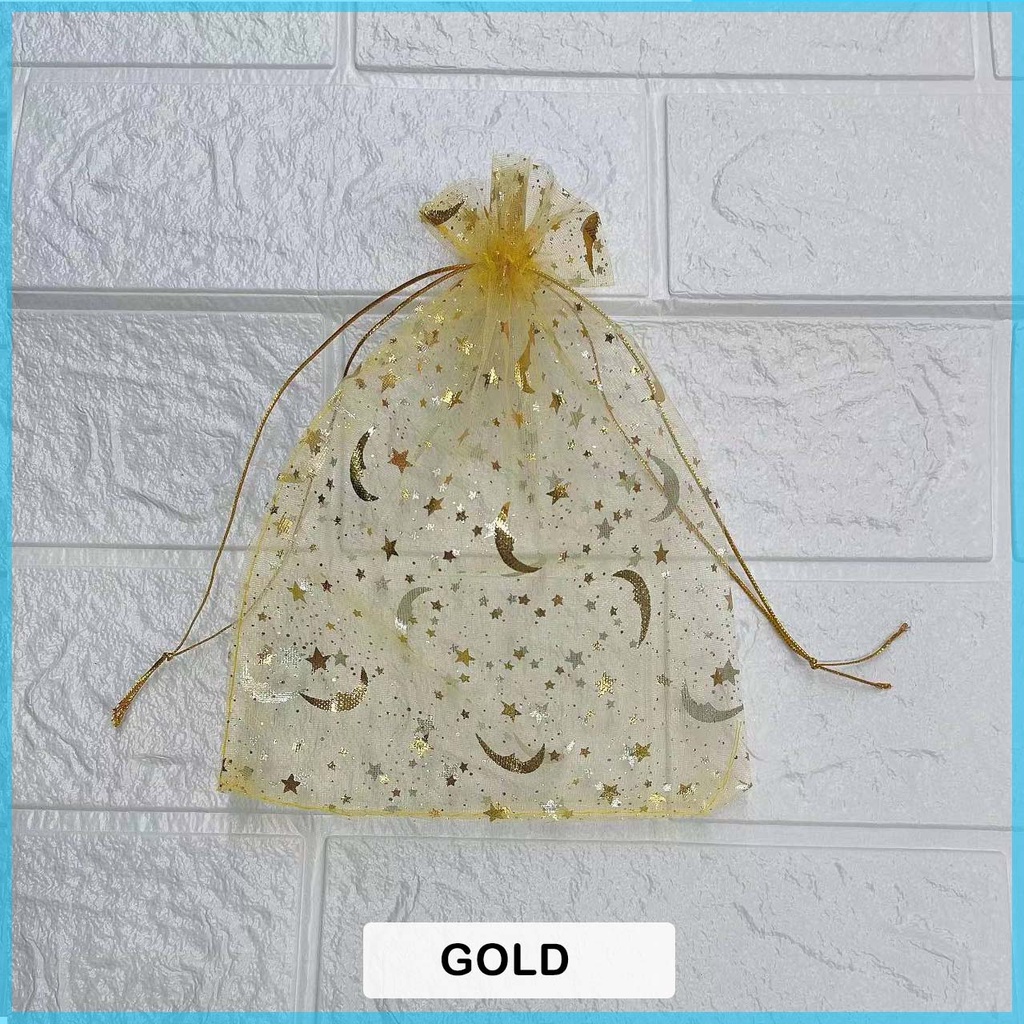 10pcs Organza Drawstring Pouch Gift Bag Pouch Wedding Gift Packaging ...