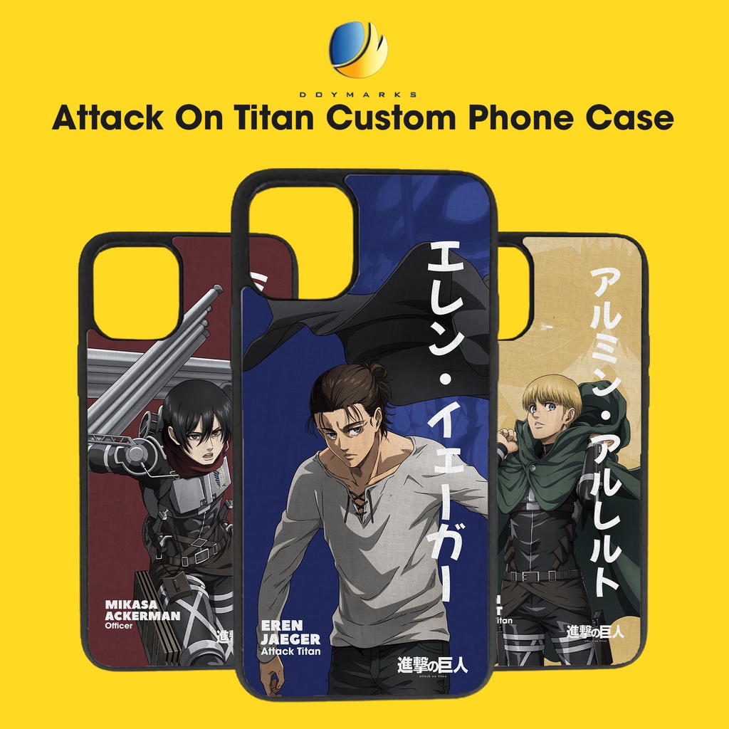 Oppo F9 F7 F5 F1S Attack On Titan Anime Inspired Design Customized ...