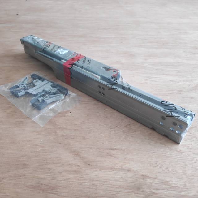 Uk 350 mm - Tandem Slow Motion Full Extension Rail / Double Huben TN-37 ...