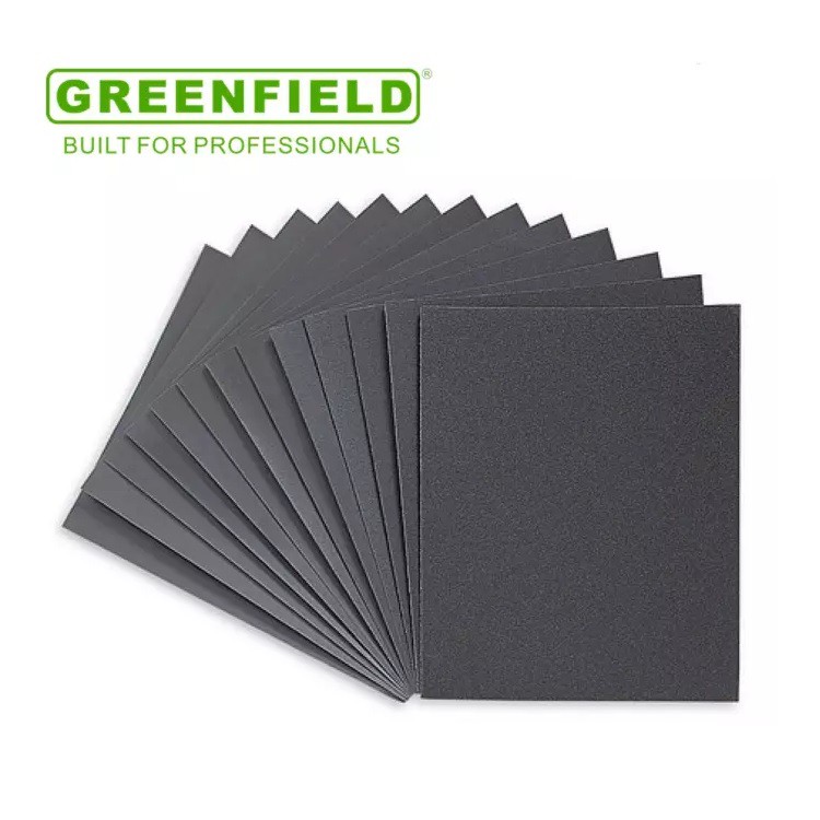 Greenfield Sand Paper Sold per bundle of 100s | Shopee Philippines