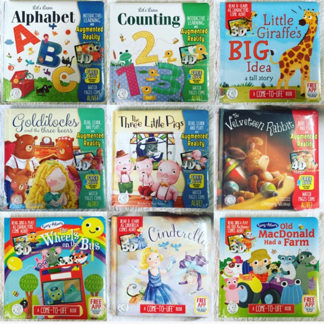 Augmented Reality Board Books Hippo Magic | Shopee Philippines