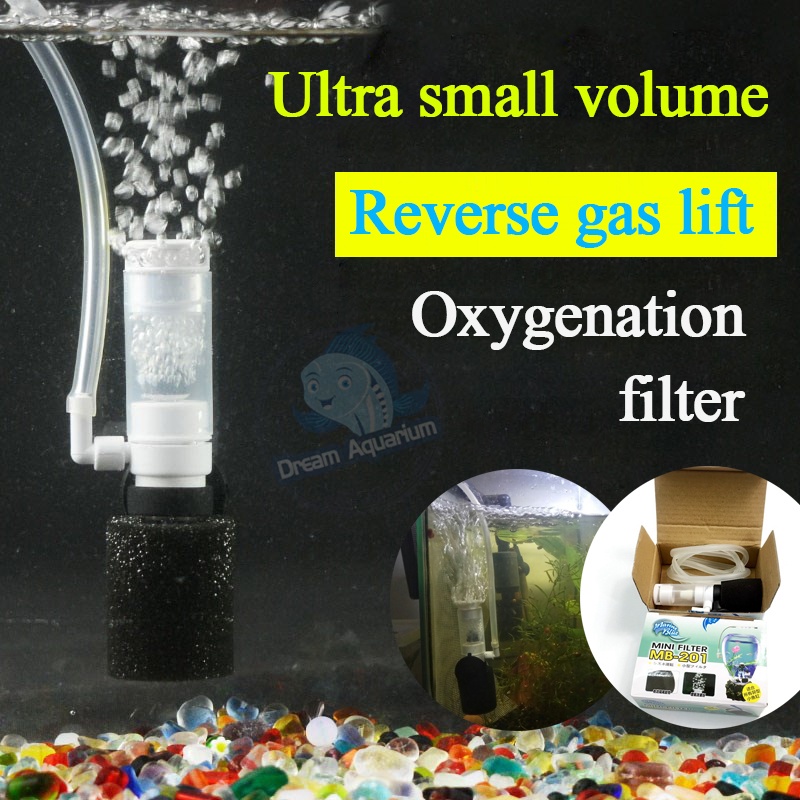 Filter Aquarium External Mini Filter Small Pneumatic Mute Submersible ...