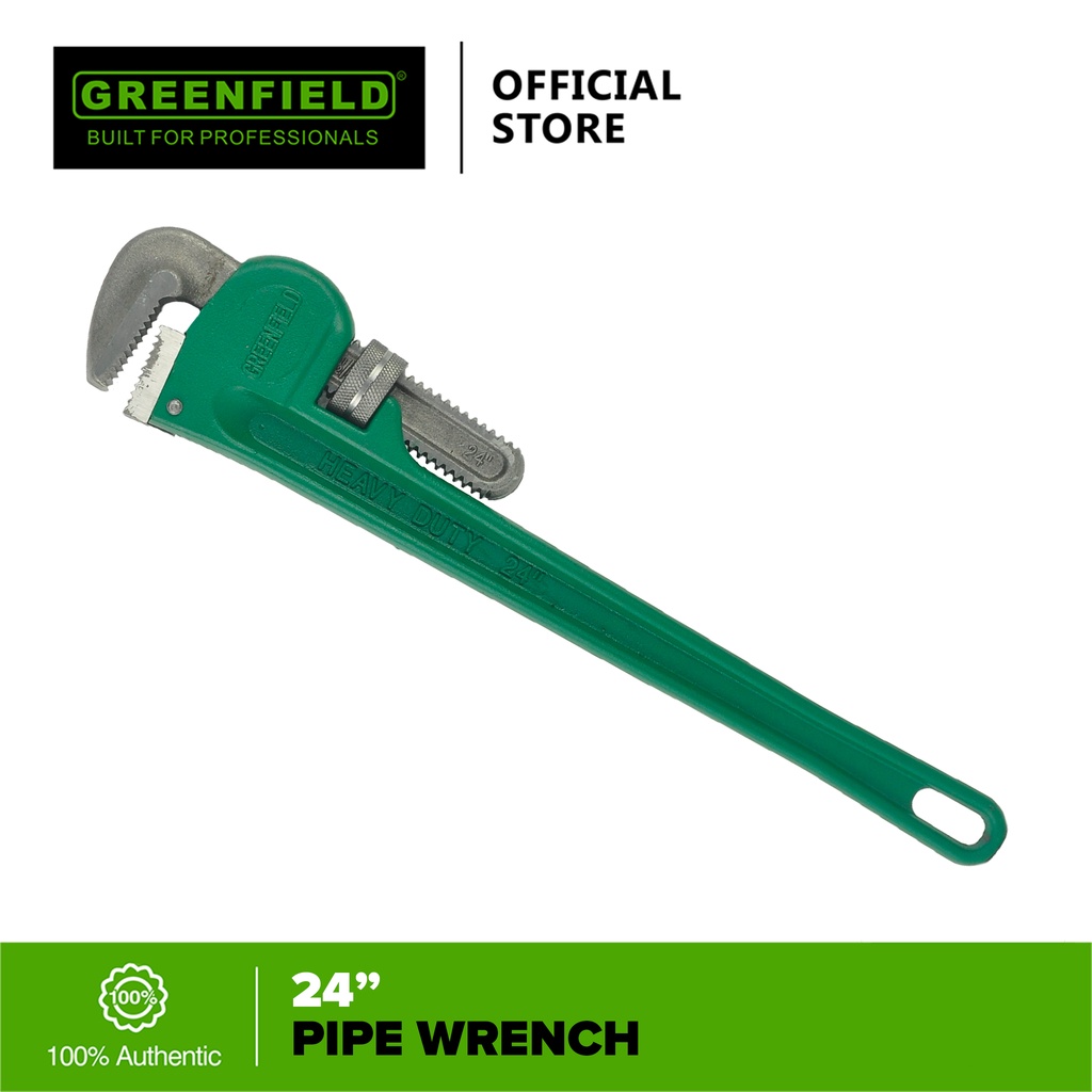 Greenfield Pipe Wrench 24" - Hand Tools | Shopee Philippines