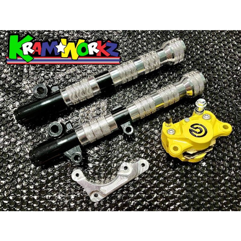 Lighten Front Shock w/Caliper for Wave125/Xrm125/Wave100/Xrm110 ...