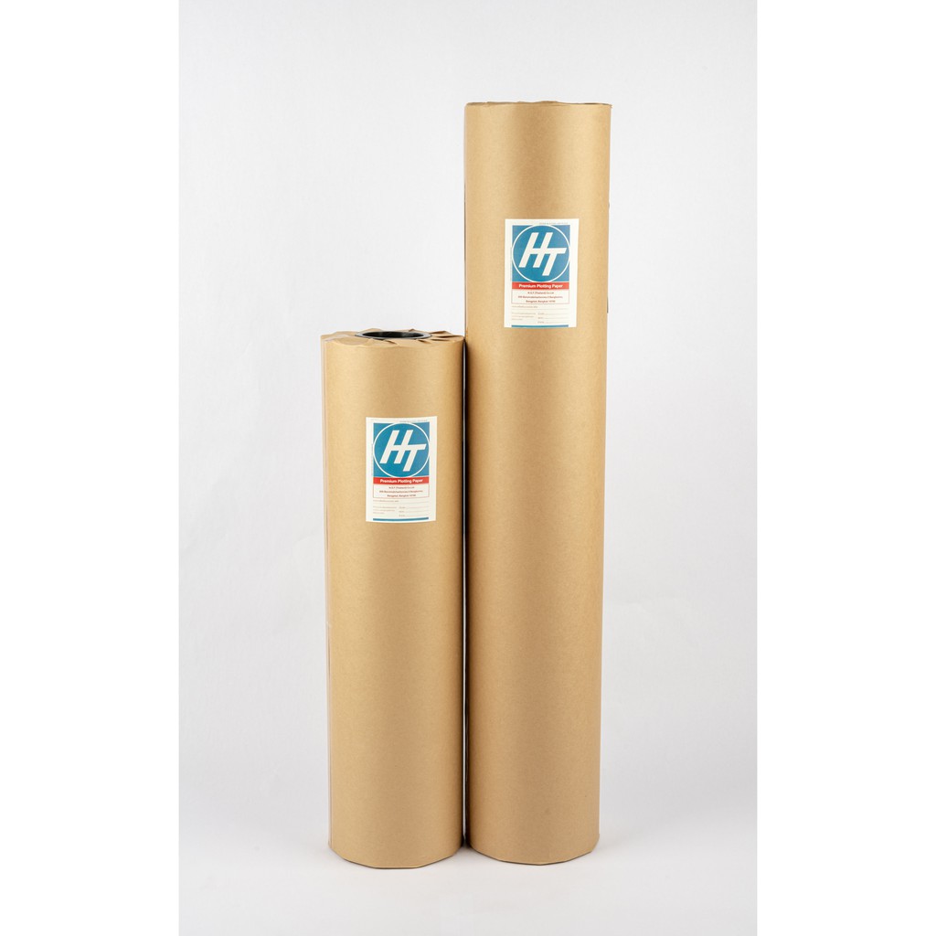 100g Thick White Plotter Paper A1 Size Roll 2 Inch Core For Inkjet ...