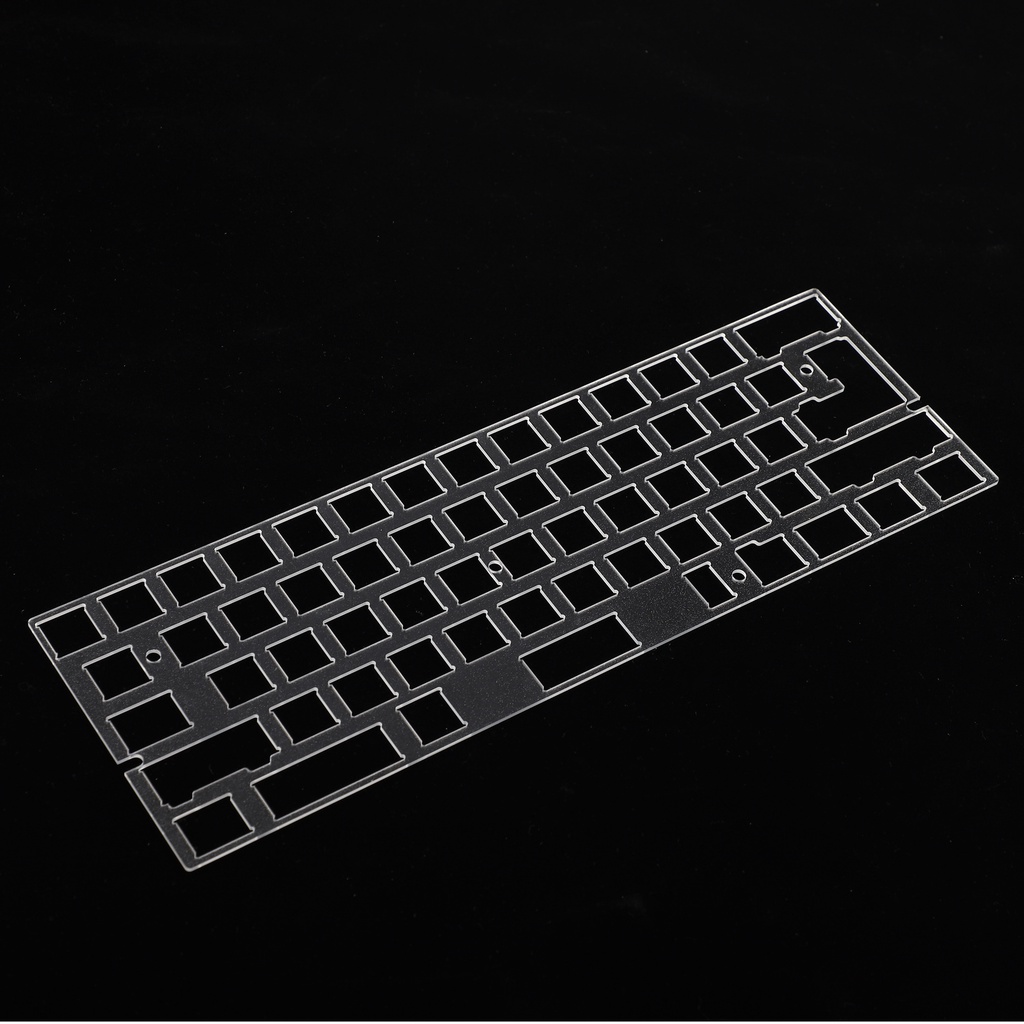UNQ60% 61 ANSI ISO Layout Universal PCB Stabs Polycarbonate PC Material ...