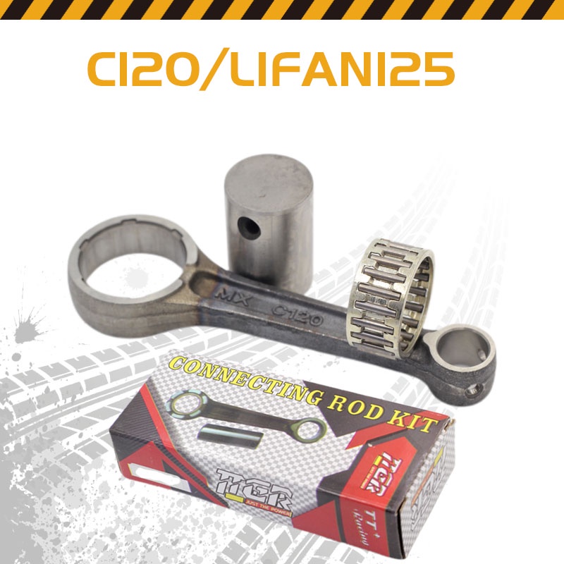 TTGR Connecting Rod Kit C120 / Lifan125 Smash Barako 175 CG-125 Vega CT ...