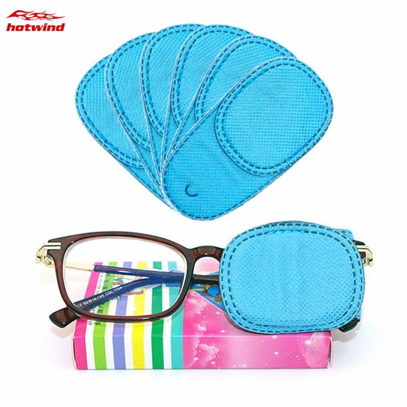 HW 6PCS/Set Reusable Children Occlusion Lazy Eye Patch Kids Amblyopia ...