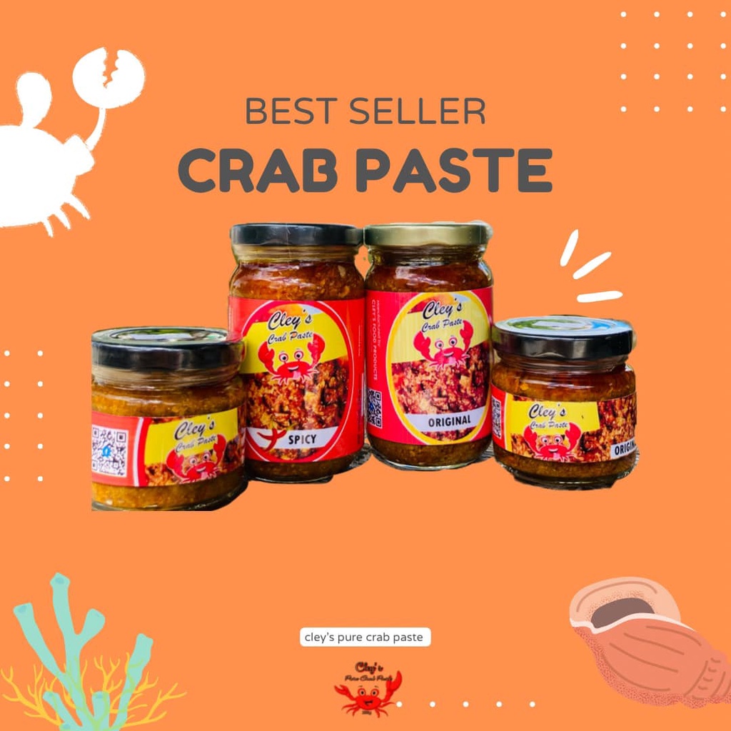 Cley's Pure Crab Paste from Bataan 100% legit | Shopee Philippines