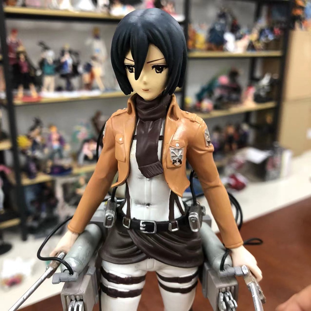 (Super Hot Horizontal) Titan Great War mikasa Model - Attack On Titan ...