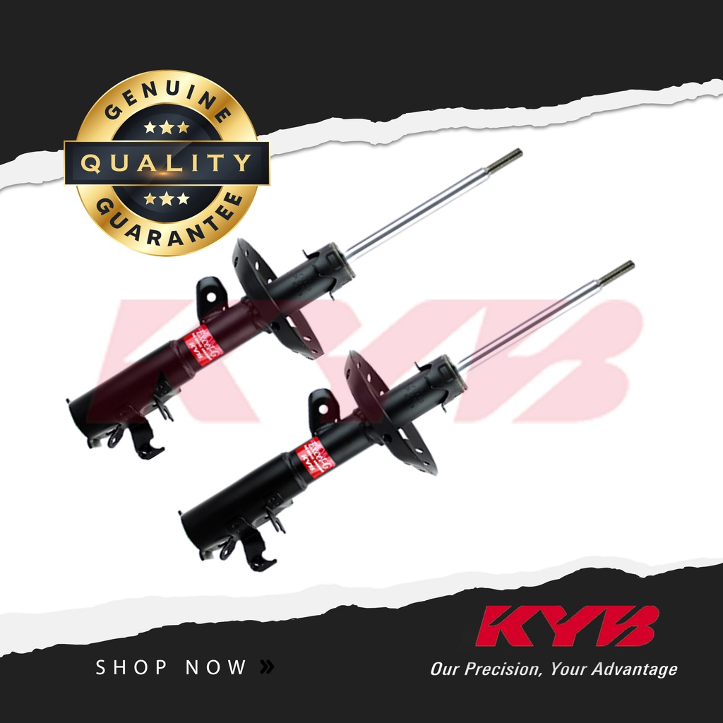 KYB 2pcs Excel-G Shock Absorber Front left & Right for Honda Brio Amaze ...