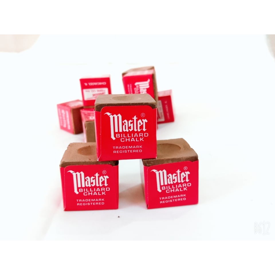 3Pcs. MASTER BROWN BILLIARD CUE CHALK/TISA NG TAKO NG BILYARAN(ABLP ...