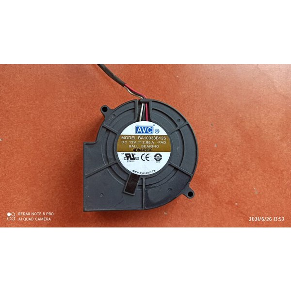 12volt High Speed Dc Conch Blower Fan AVC Brand | Shopee Philippines