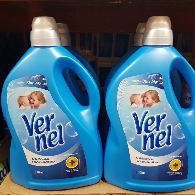 Vernel Fabric Softener Blue Sky 1Gal | Shopee Philippines