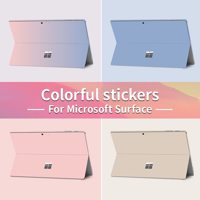 Microsoft Surface Pro 3 4 5 6 7 Surface Pro X Pro 8 Skin Sticker ...