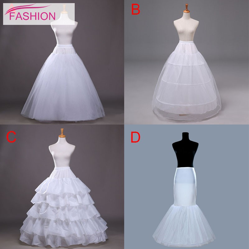FM Wedding Petticoat Bridal Hoop Hoopless Crinoline Half Slip Prom ...