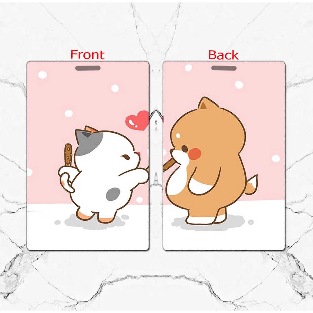 Couple KeyChain Pvc Hang Card Id with Silicone Rubber loops WITH ...