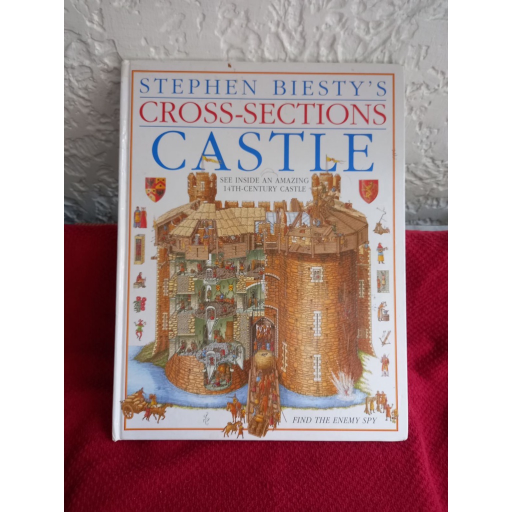 Cross Sections Castle by Stephen Biesty (pre loved / hardbound ...
