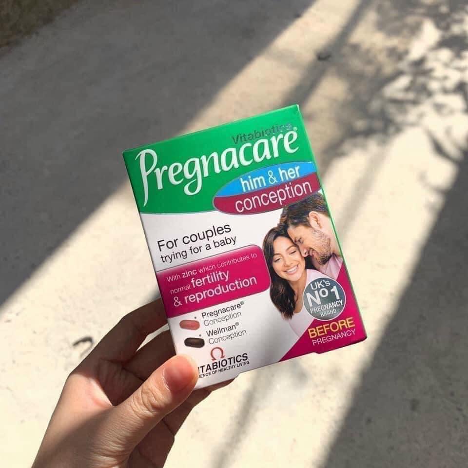 DATE 2027 WITH GIFTS Pregnacare Him and Her Conception Vitamin Pills ...