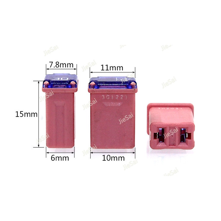 Micro M Rectangle Fuse Mini Size PEC Automotive Car Fuse 15A 20A 25A ...
