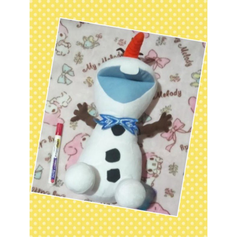 Olaf a Character from the movie Frozen on Embroidered Details w/ FREE ...