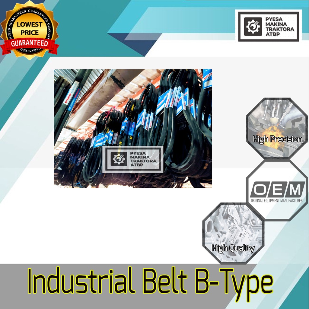 Fan Belt B Type Mitsuboshi Industrial | Shopee Philippines