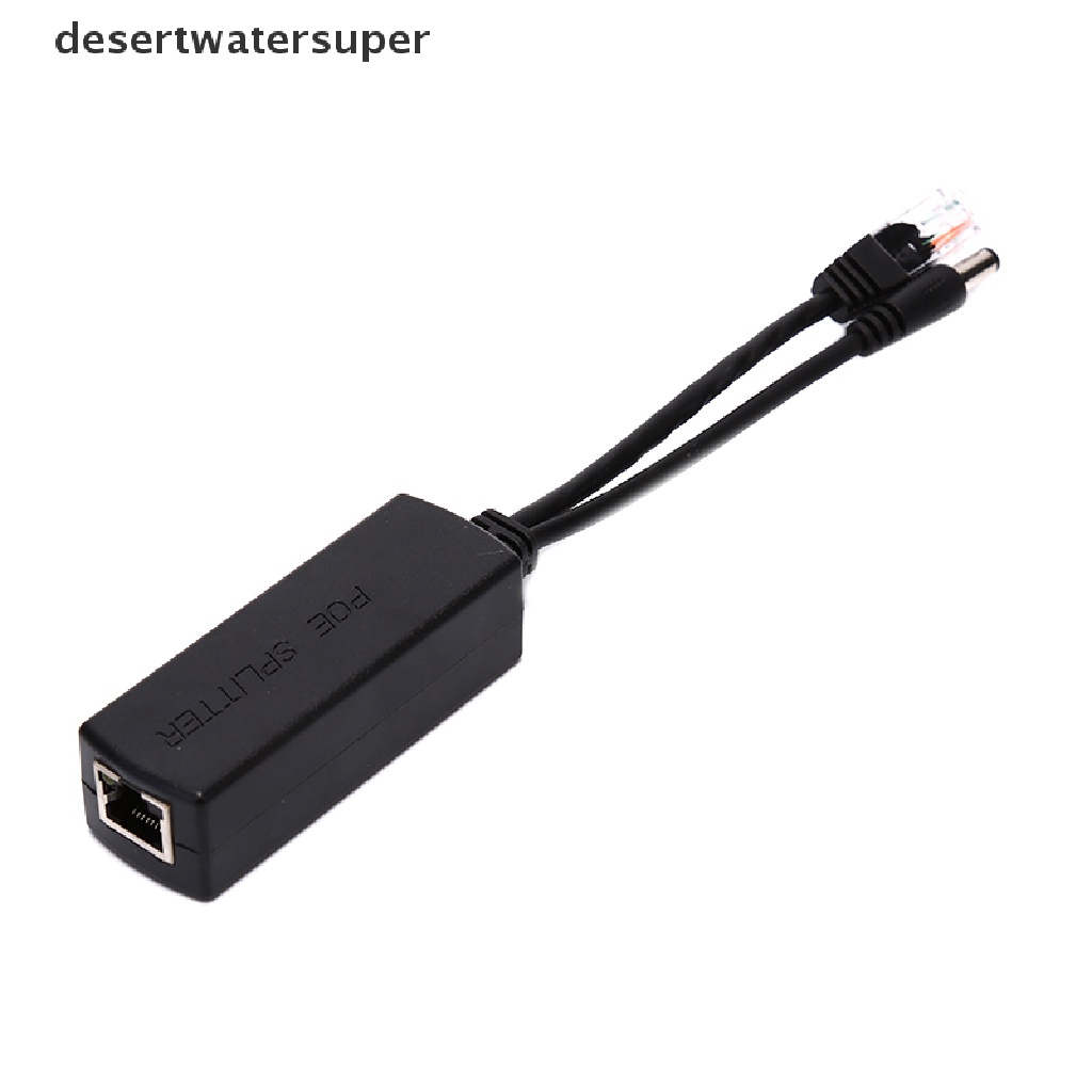 Gigabit Active PoE Splitter Power Over Ethernet 48V to 12V 1A-2A 10/100/1000Mbps . | Shopee ...